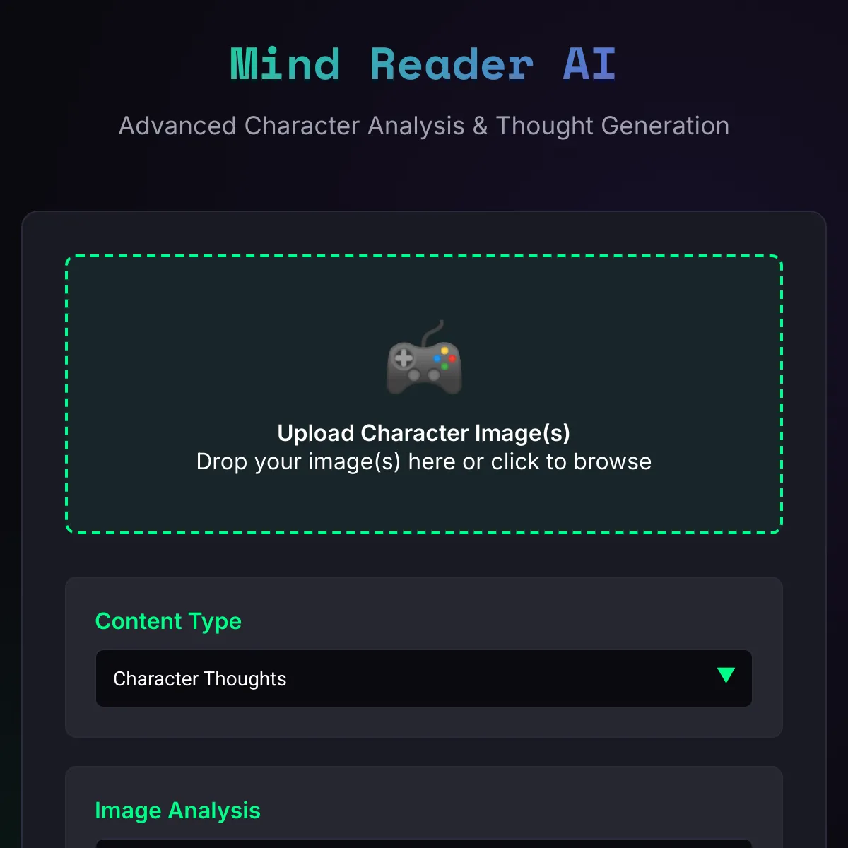 AI Image Thought Generator but Fixed!