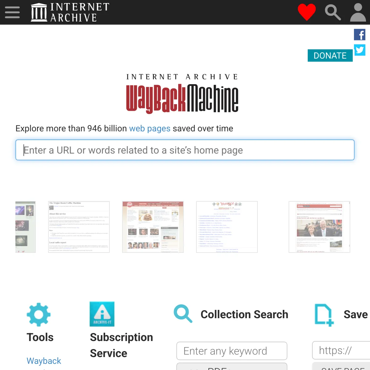 Wayback Machine Viewer