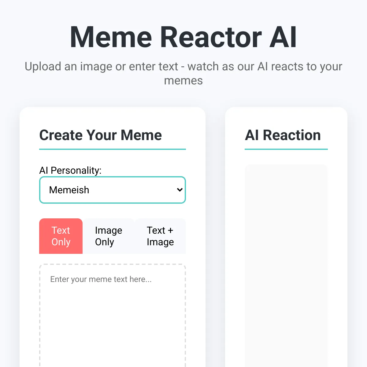Meme Reactor AI