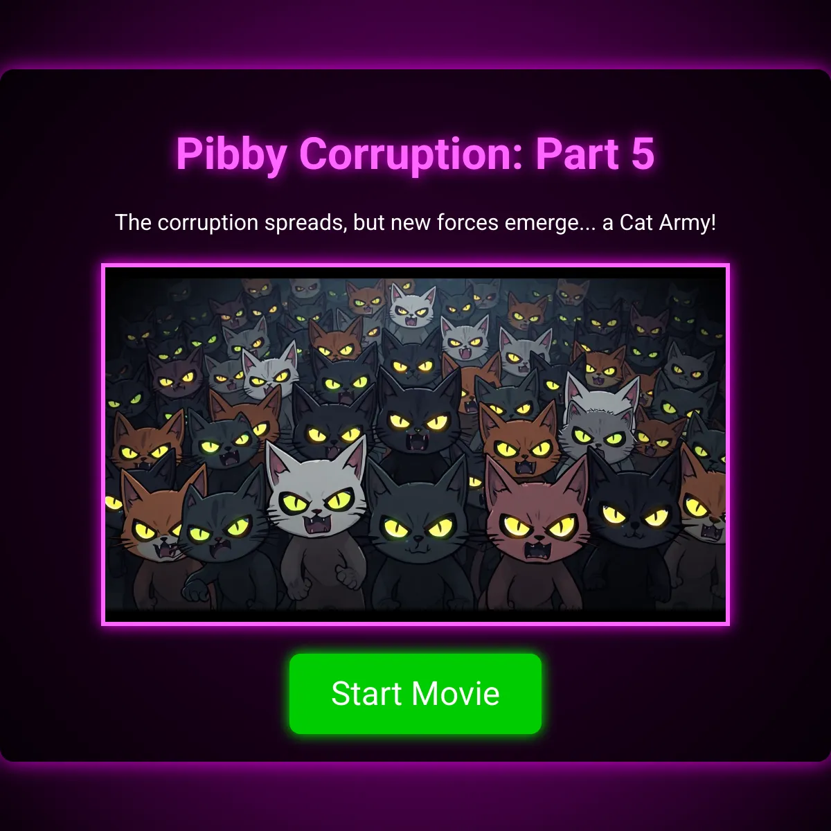 Pibby Corruption: Part 5 - Cat Army!