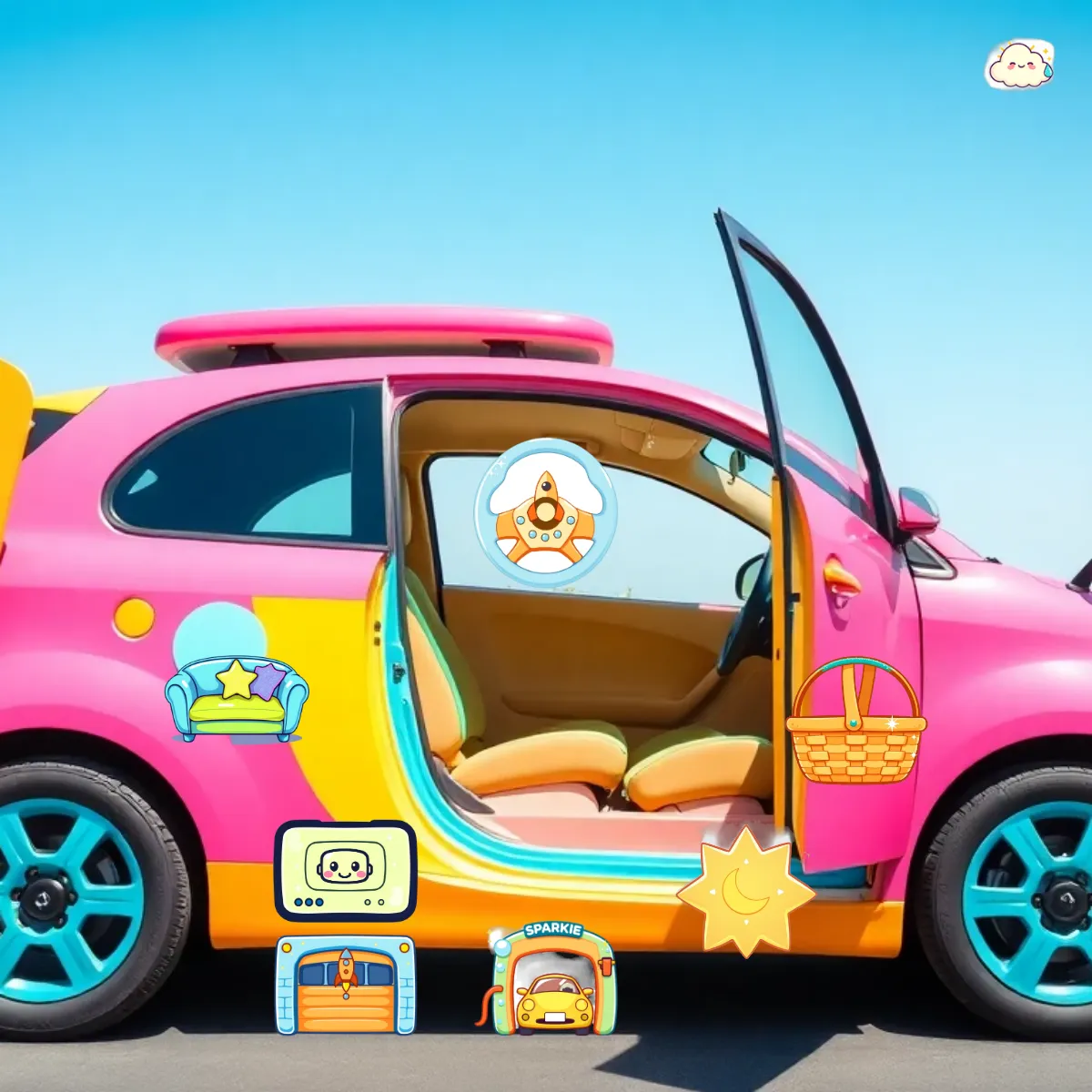 SantiGamer Interactive Car