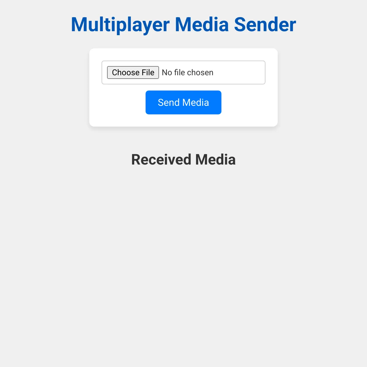 Multiplayer Image Sender