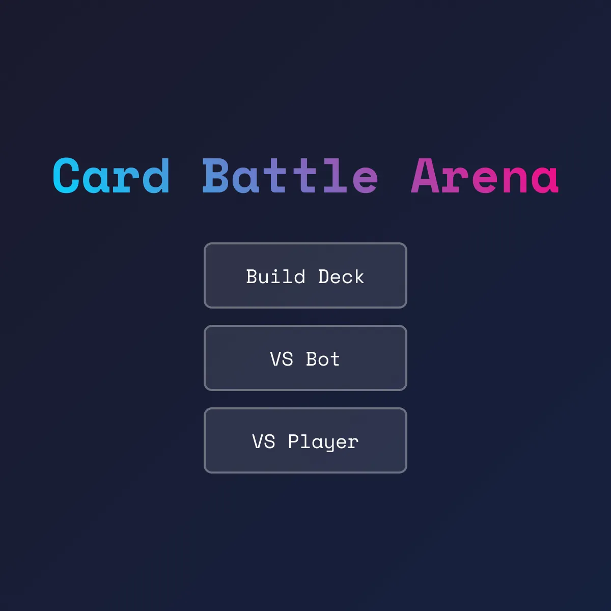 Card Battle Arena