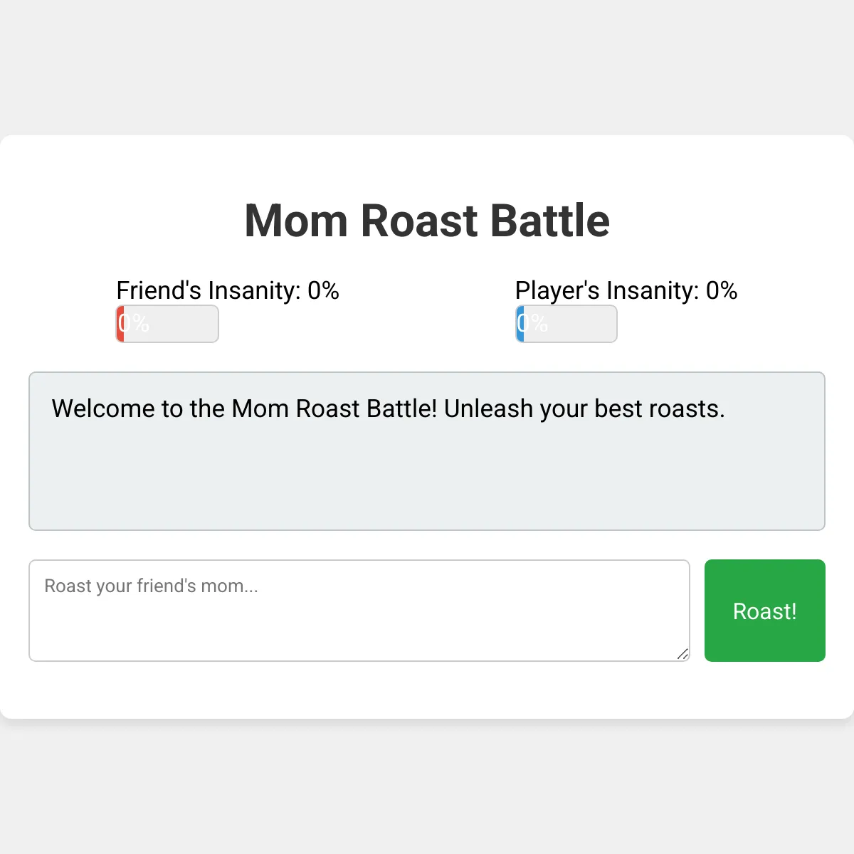 Mom Roast Battle
