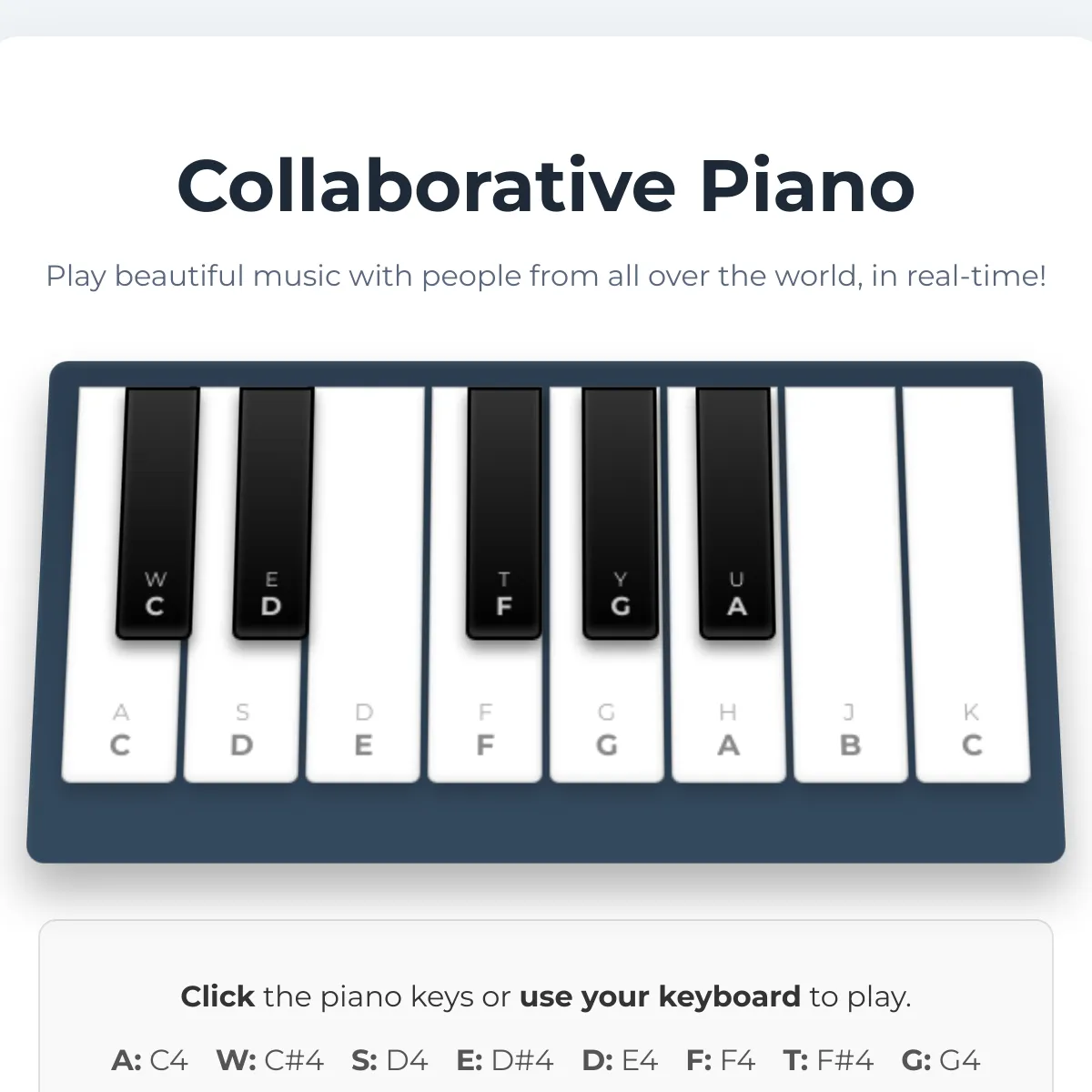 Collaborative Piano