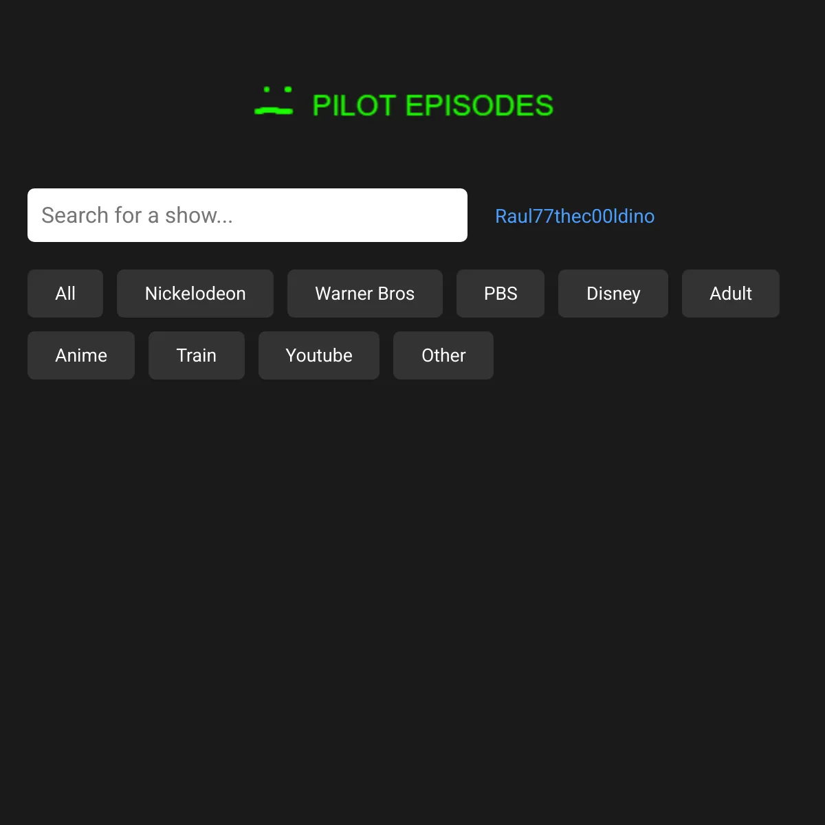 Pilot Episodes