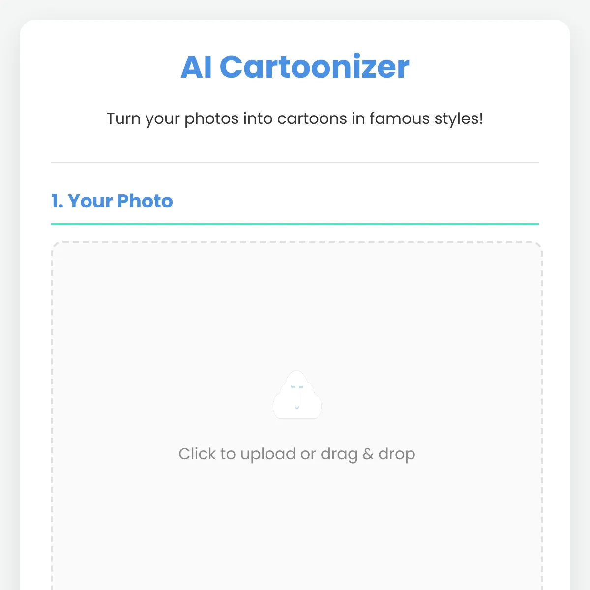 AI Cartoonizer