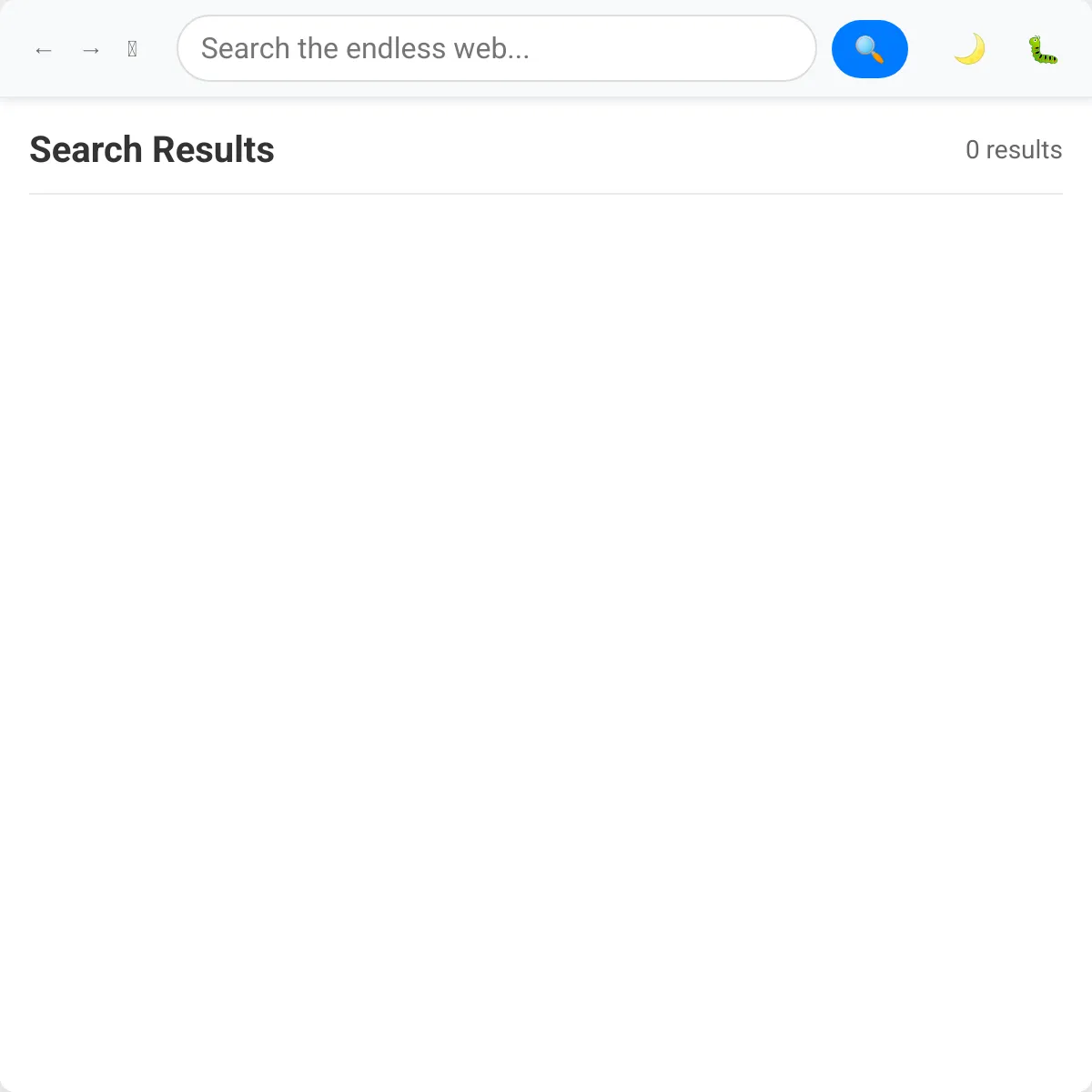 Endless Web Browser