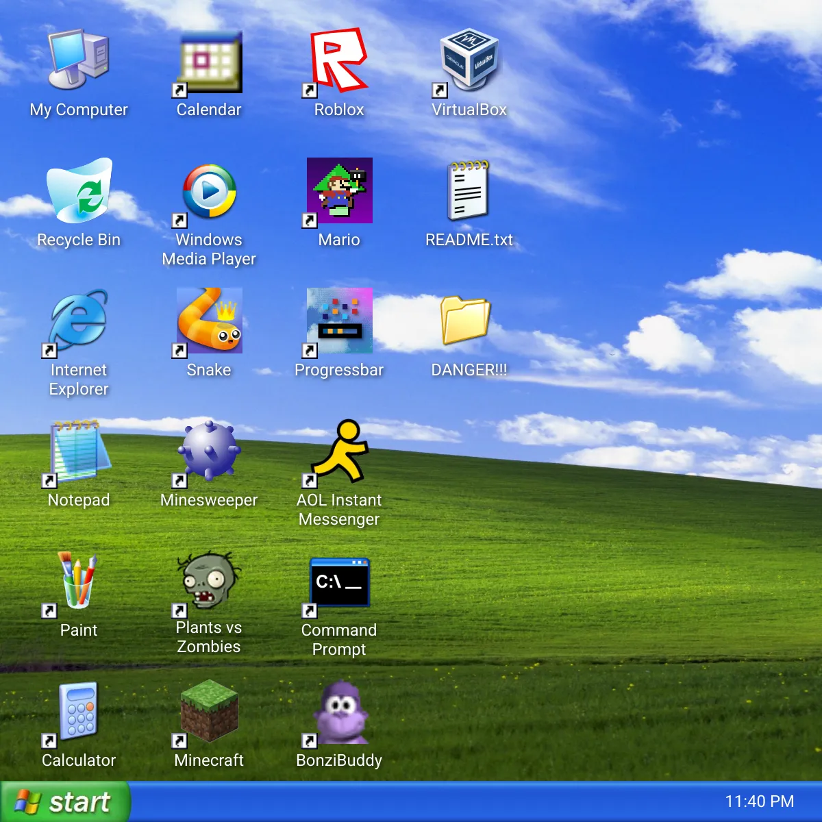 Windows XP Simulator