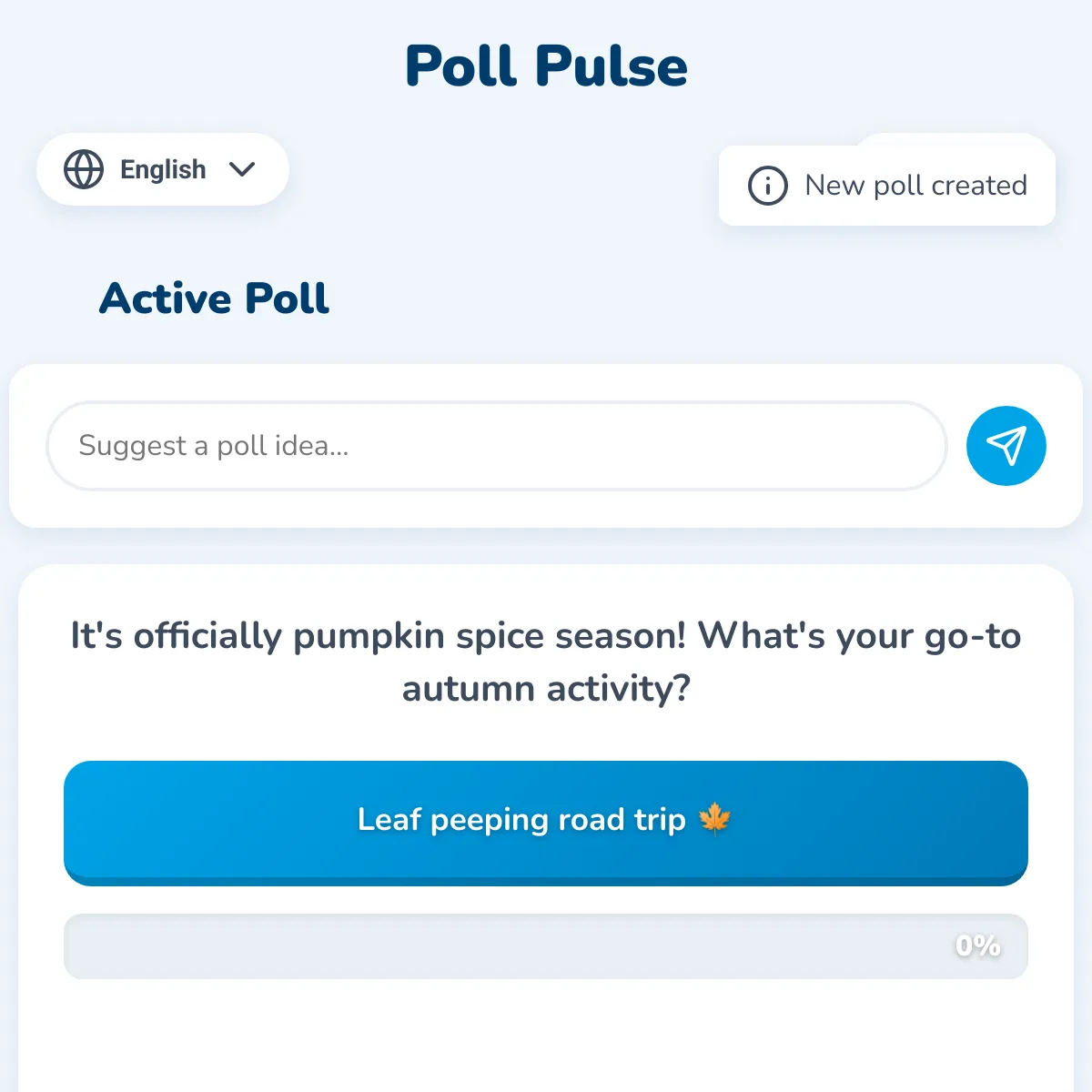 Poll Pulse - Real-time Social Polling
