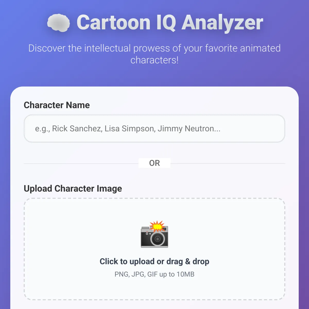 What’s your favorite cartoon character’s iq?