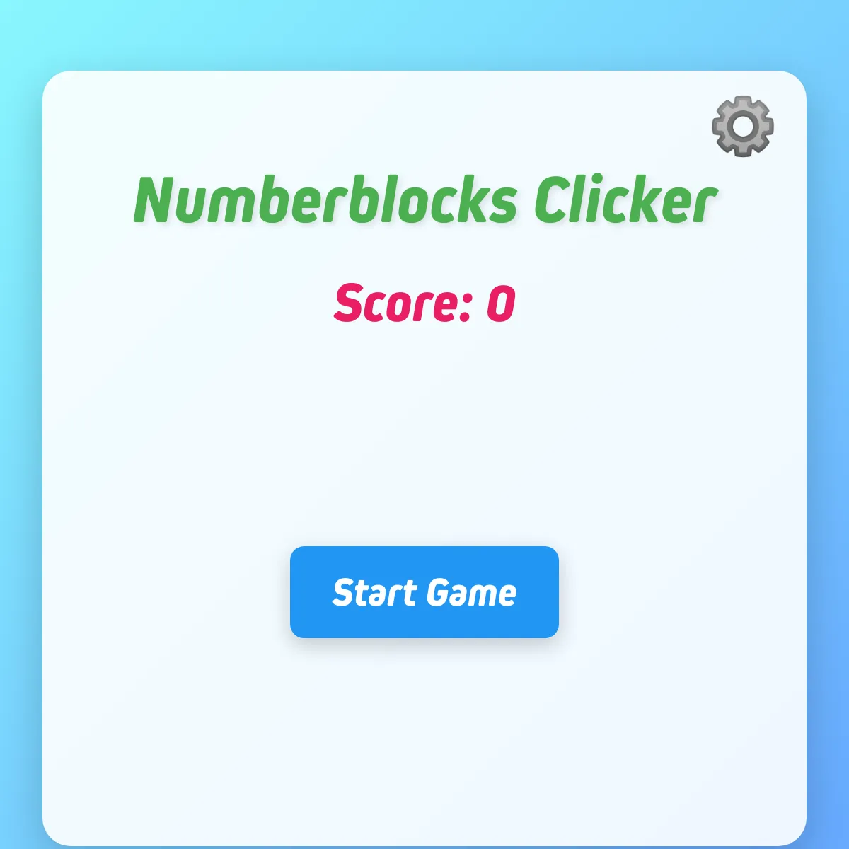 Numberblocks Clicker