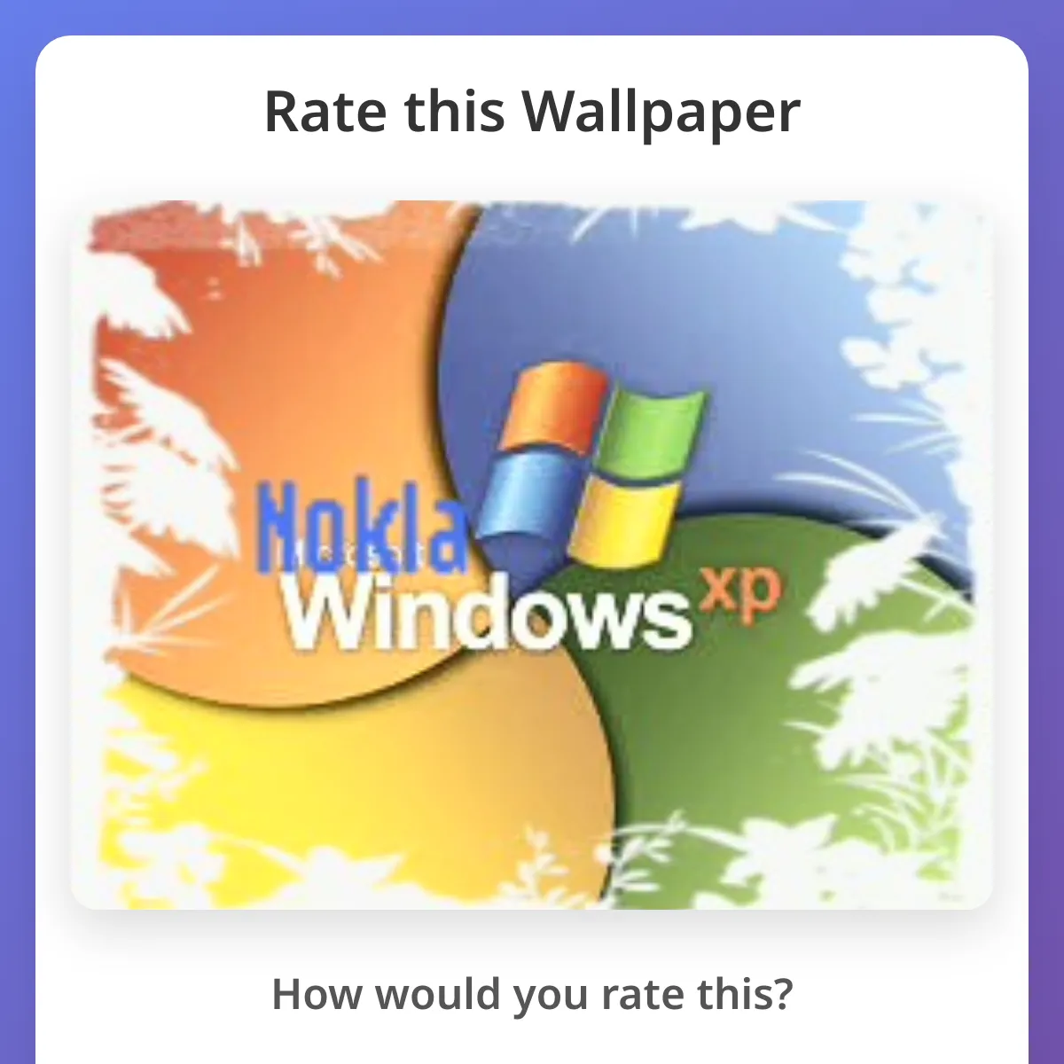 Nokia XP Rating System