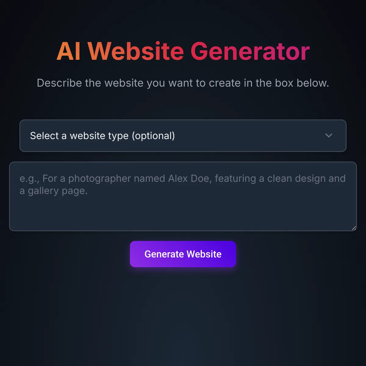 Websim Ai