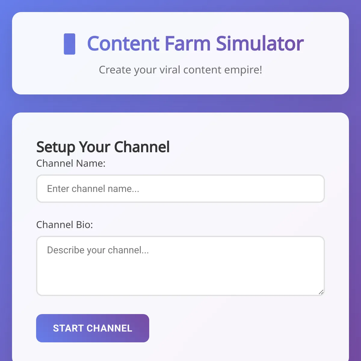 Content Farm Simulator