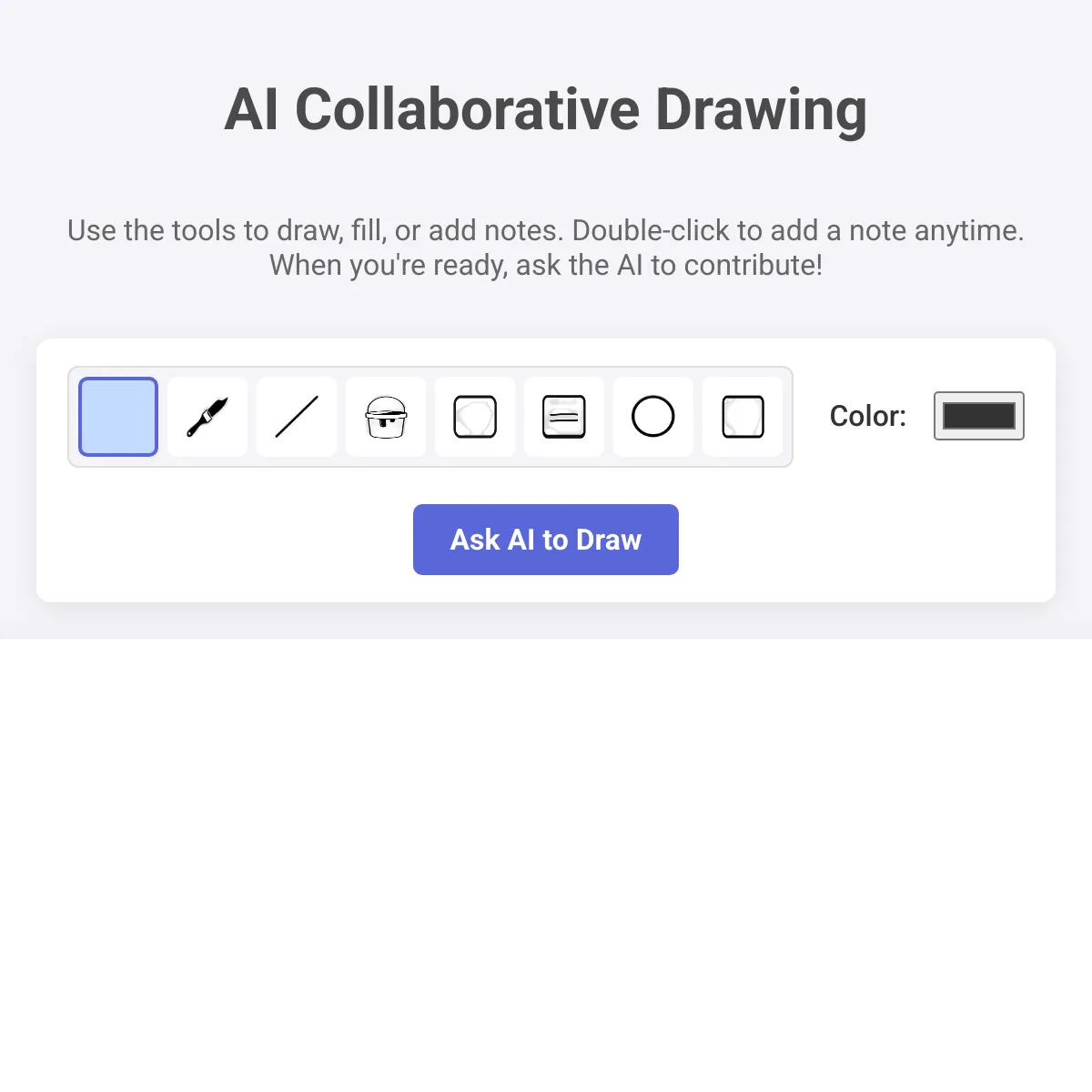 AI Collaborative Drawing