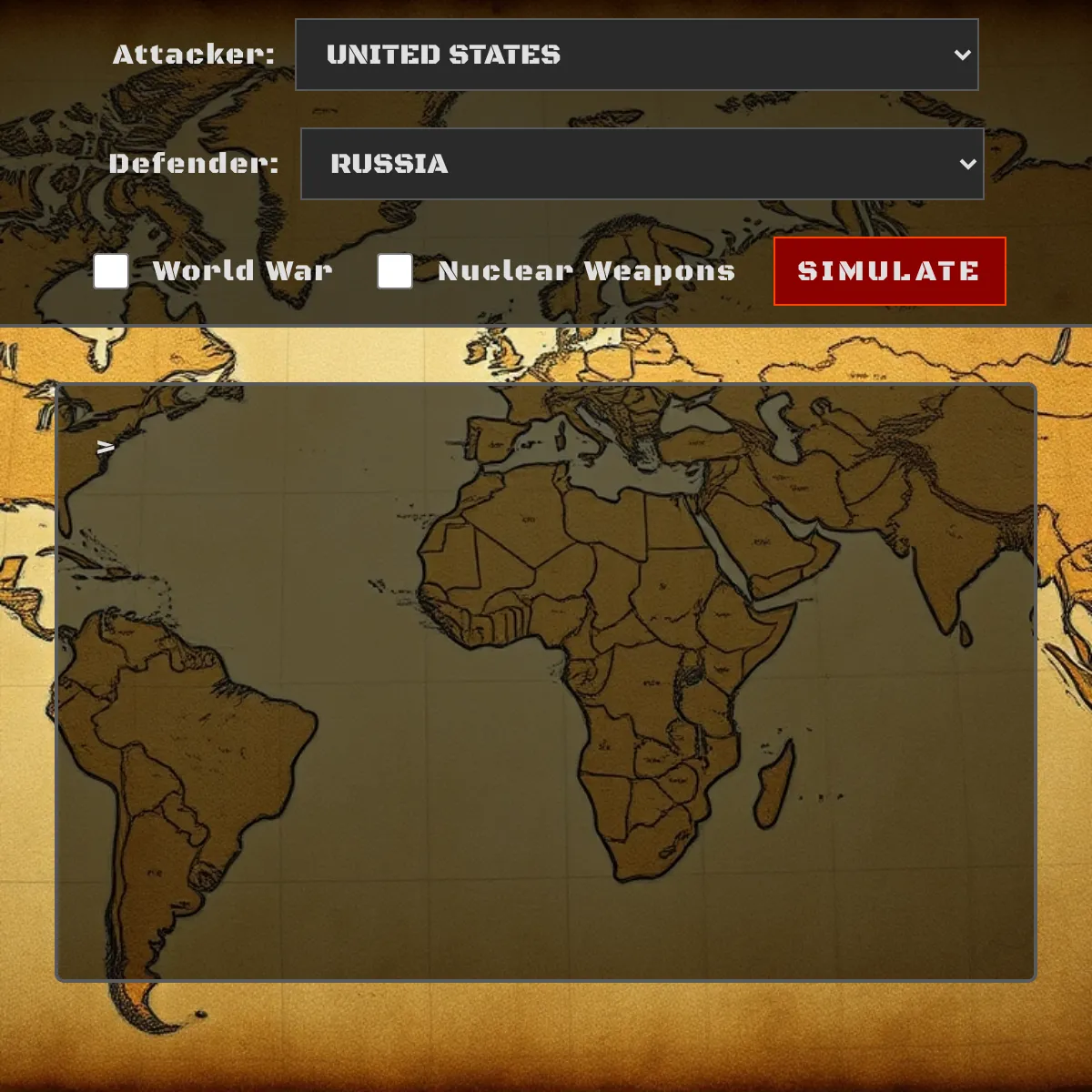 World War Simulation