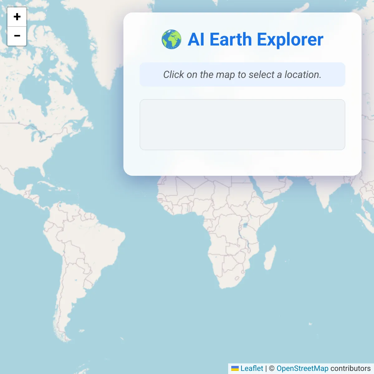 AI Earth Explorer