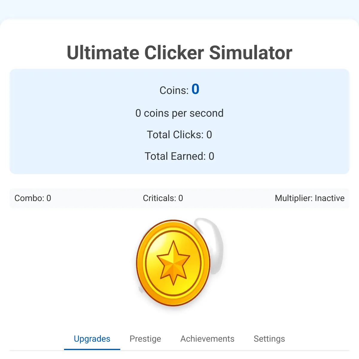 Clicker Simulator