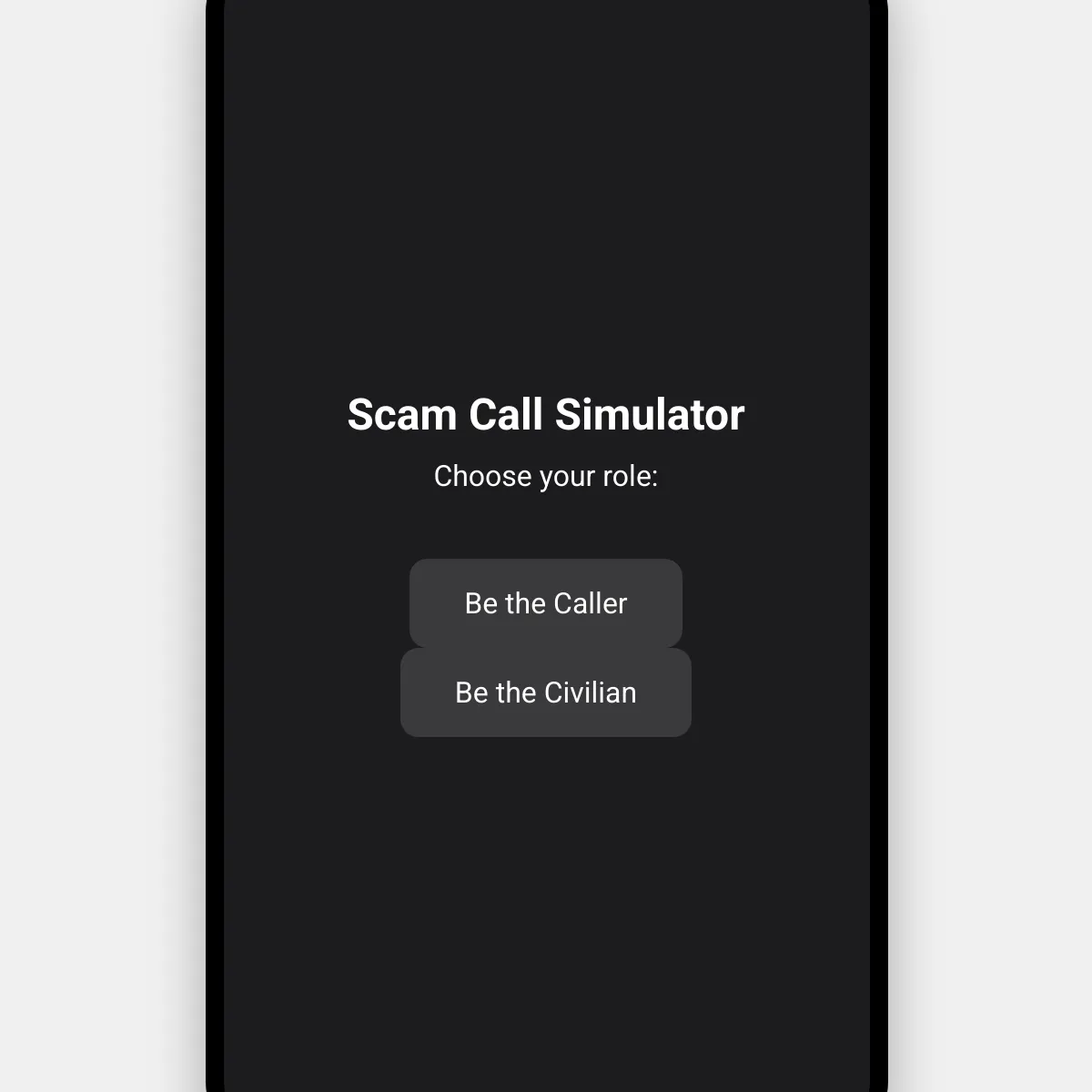 Scam Call Simulator [WIP]