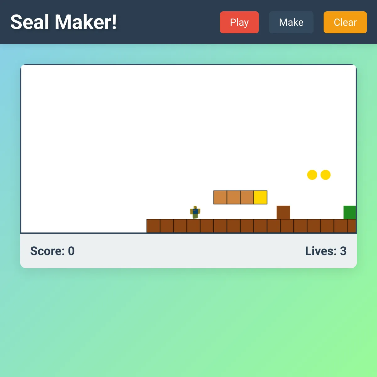 Seal Maker! (SUPER MARIO MAKER 2 FANGAME)