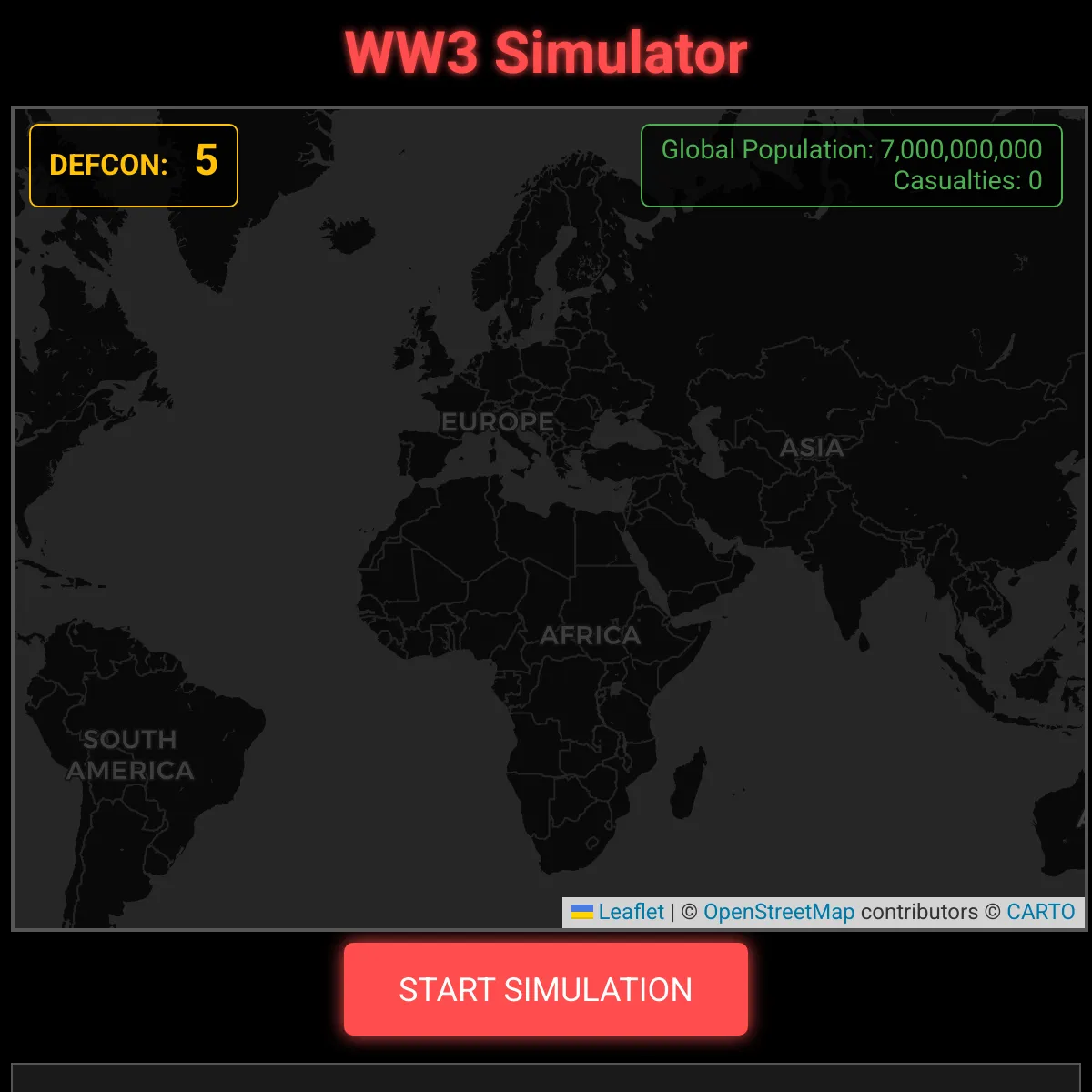 WW3 Simulator
