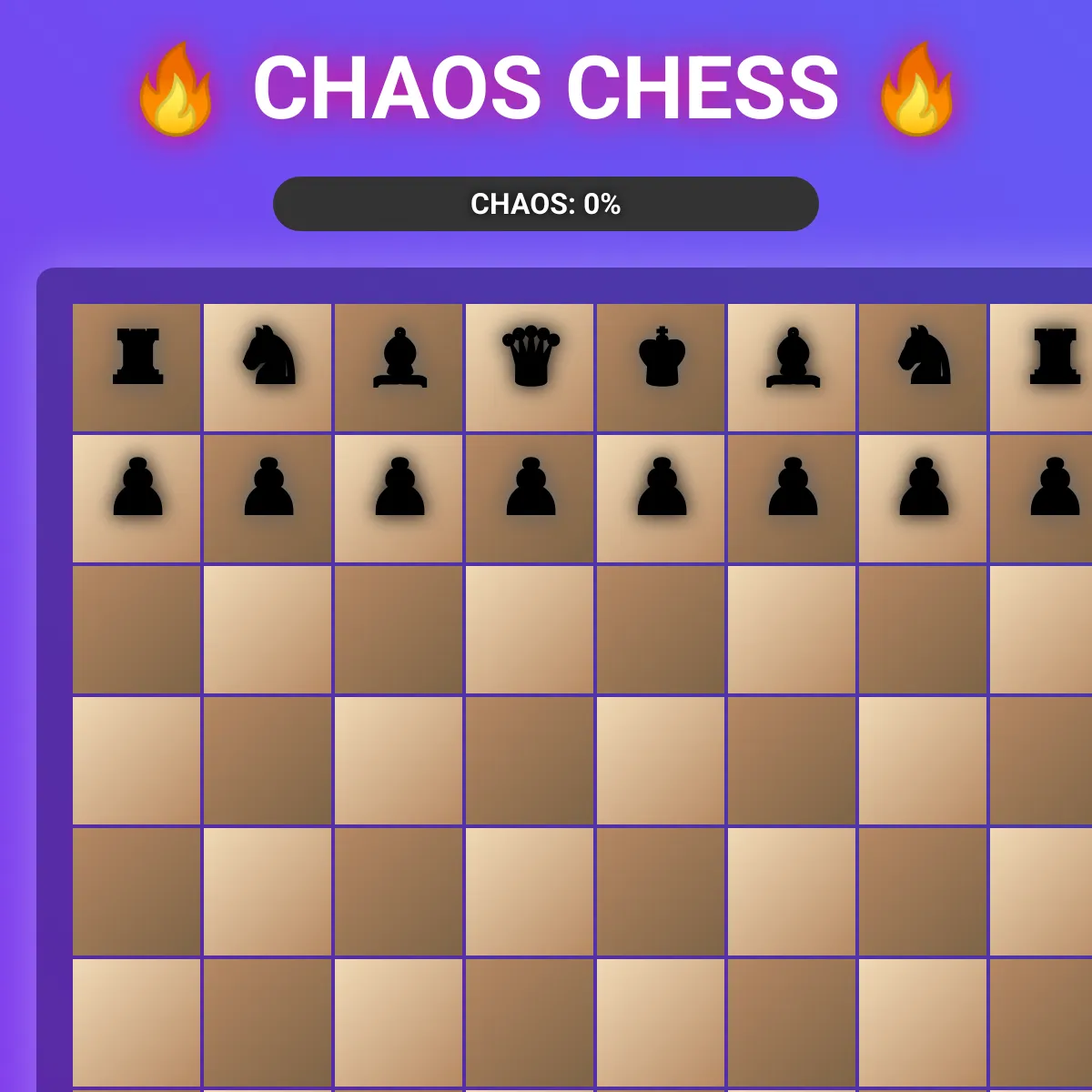 CHAOS CHESS - SUPER DUPER CRAZY EDITION