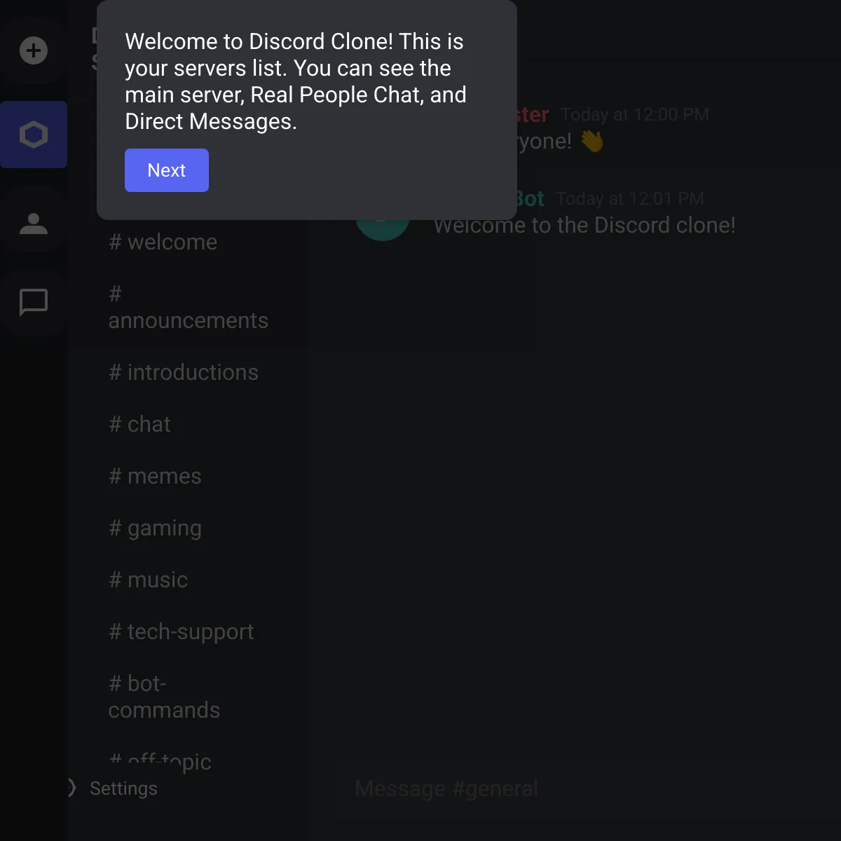 Discord Clone