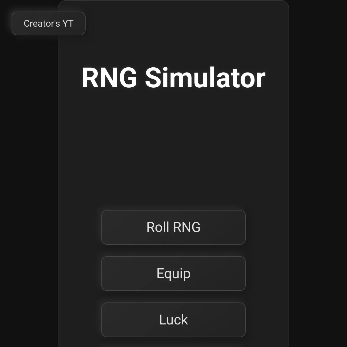 RNG Simulator