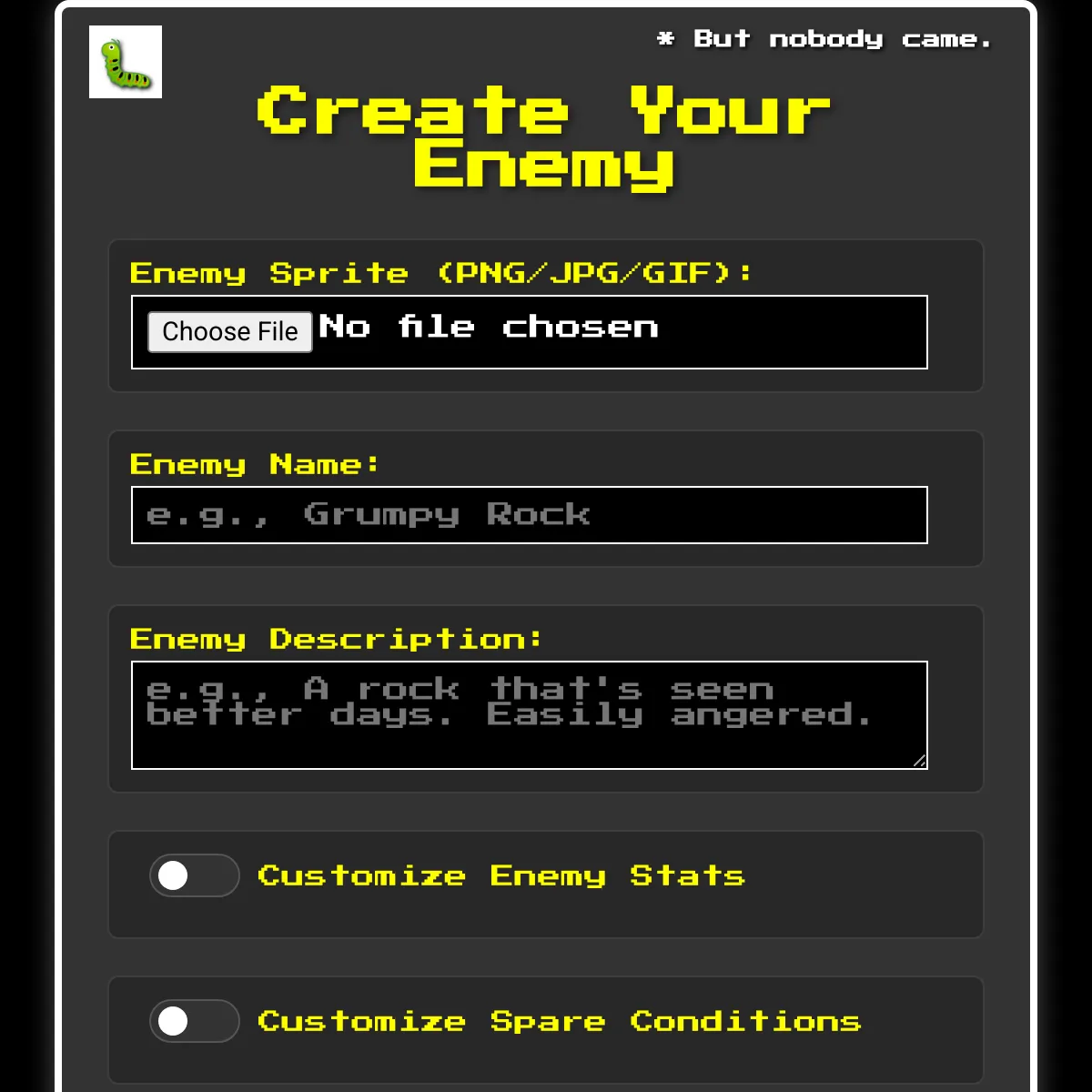 Undertale Battle Creator+