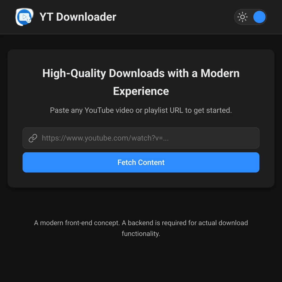 Ultimate YouTube Video & Playlist Downloader