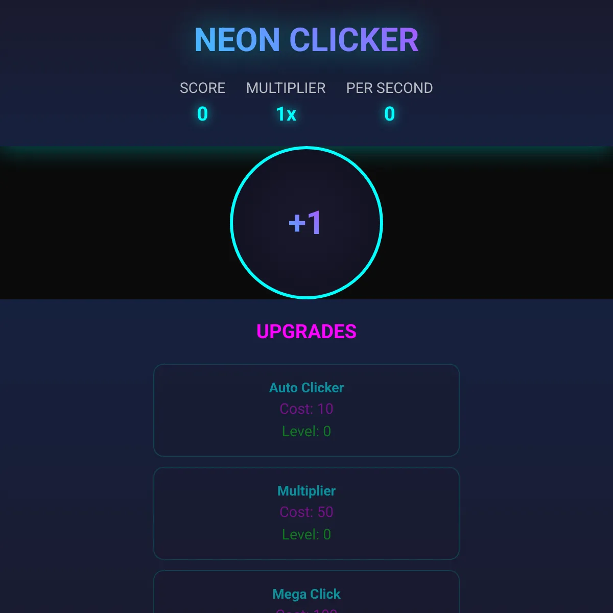 NEON CLICKER