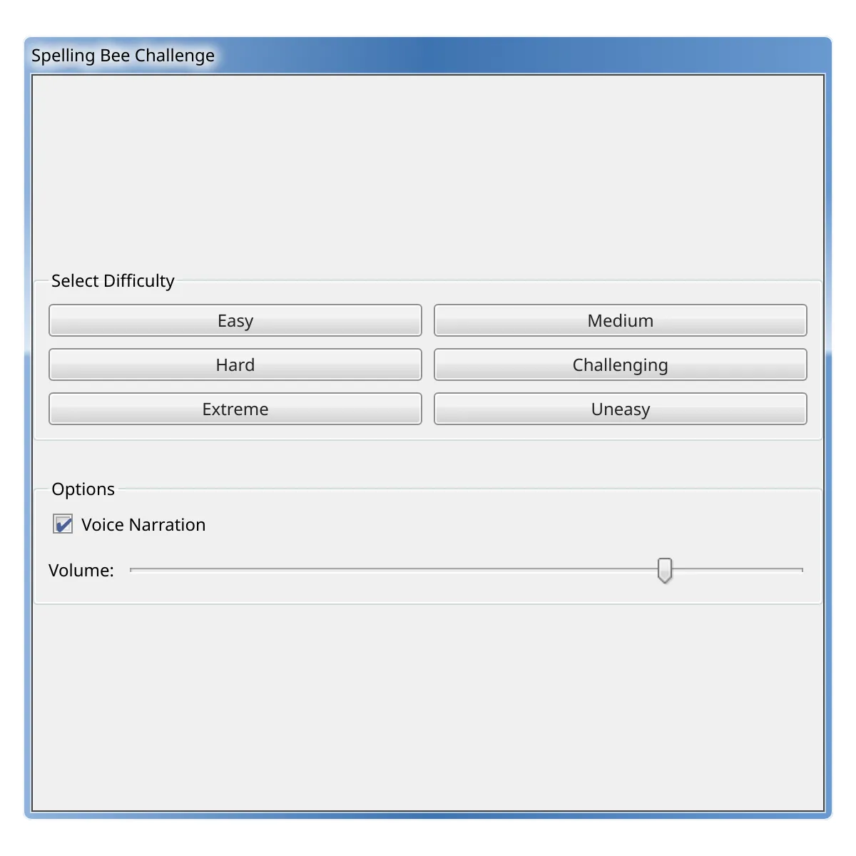 Spelling Bee Game (new ui)
