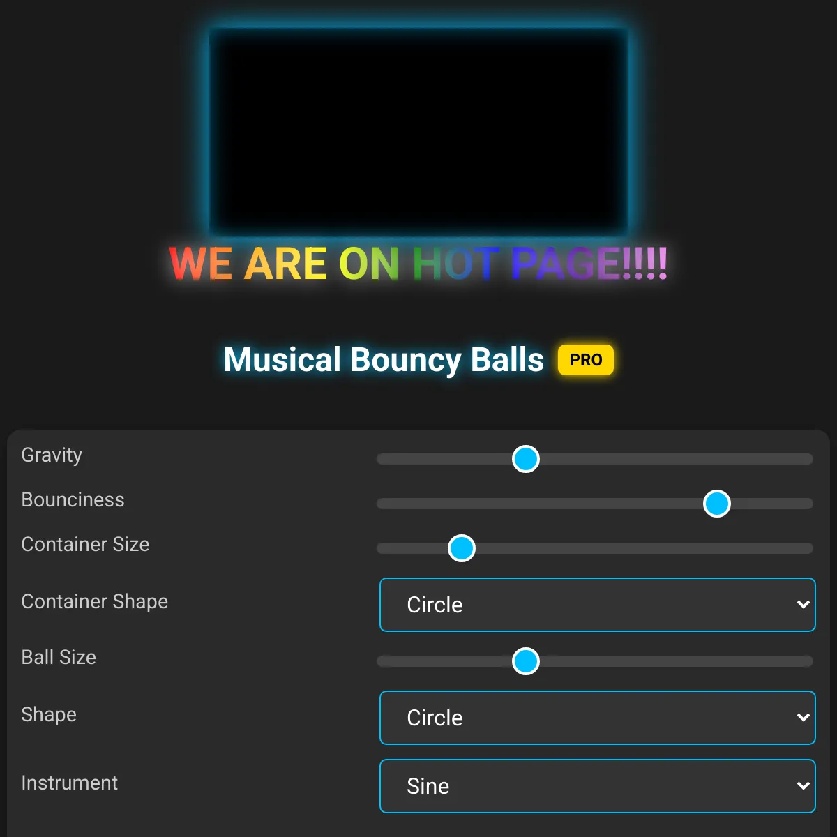 Musical Bouncy Balls Pro