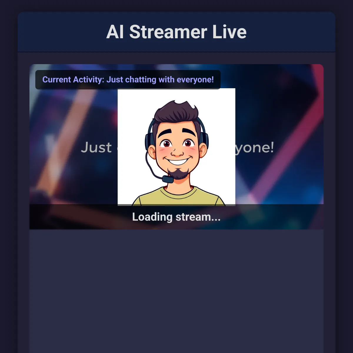 AI Streamer Live