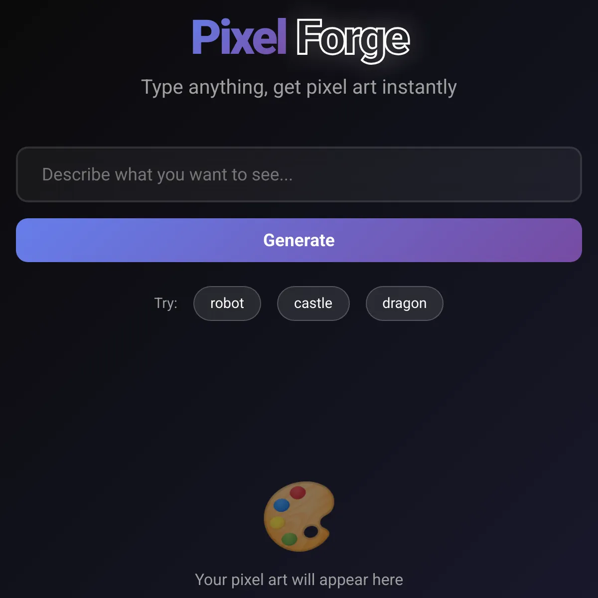 Pixel Art Generator