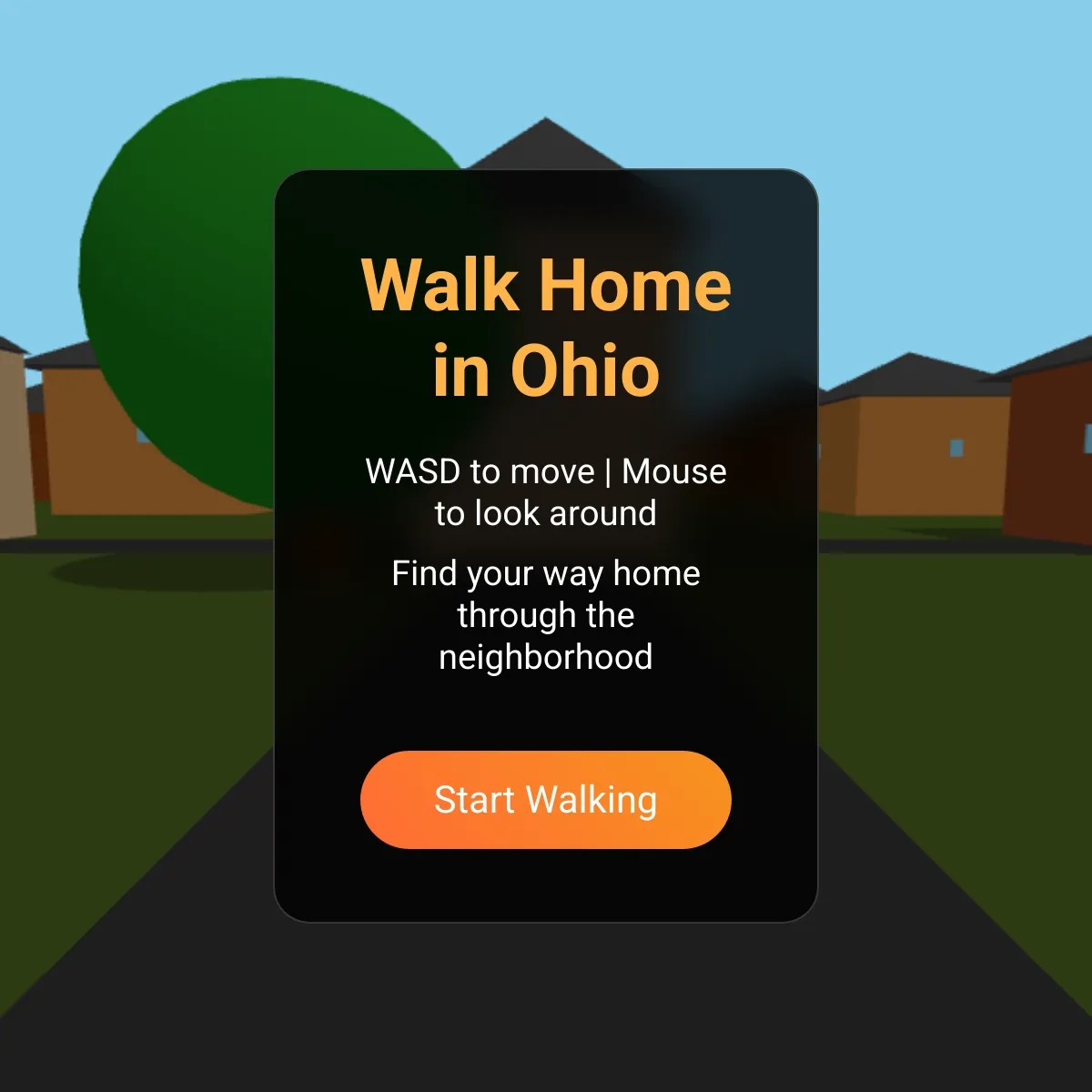 Walk Home - Ohio Simulator