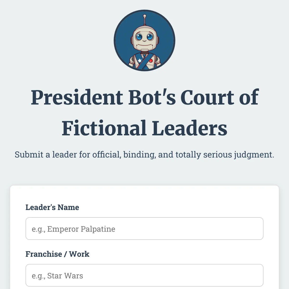 President Bot