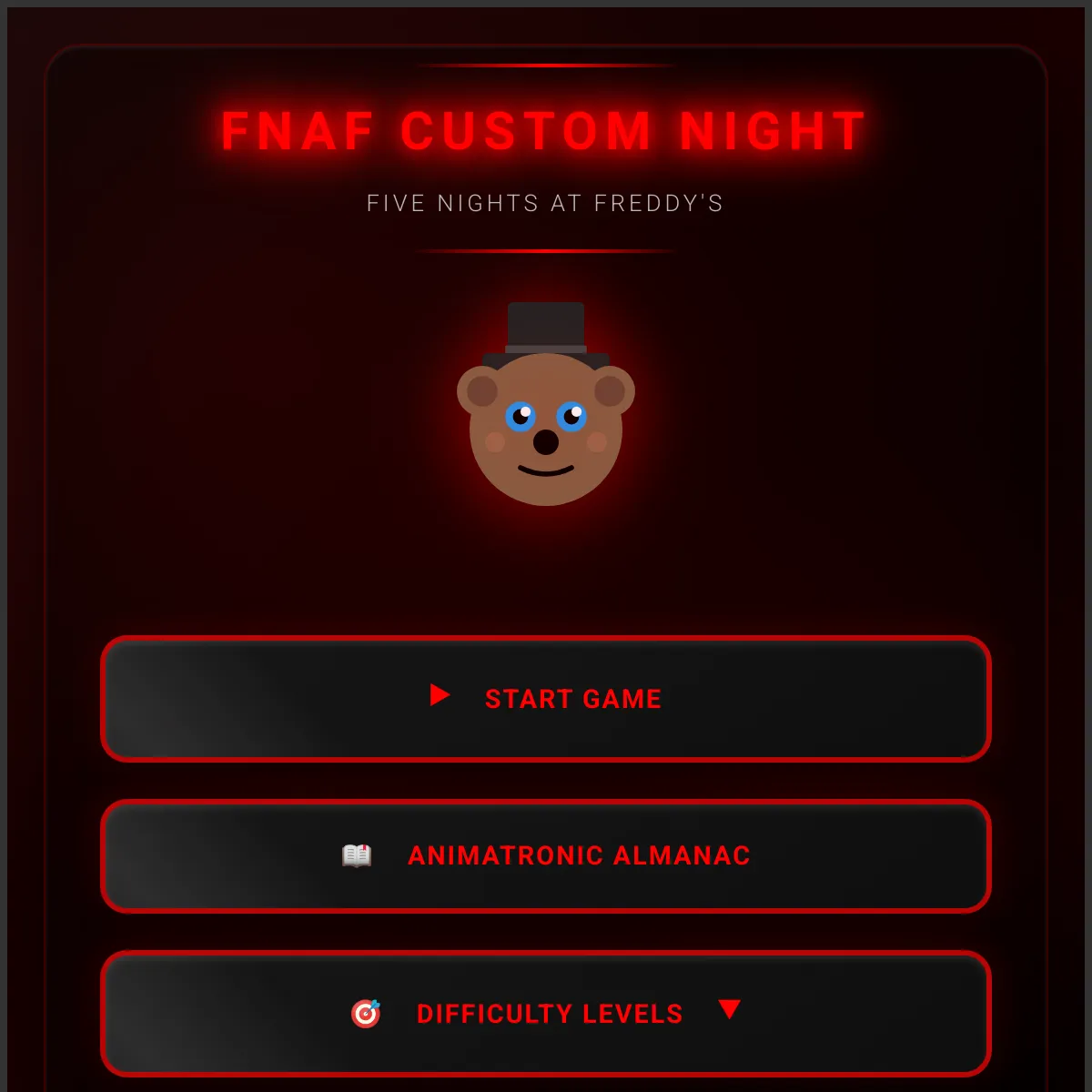 FNAF Custom Night