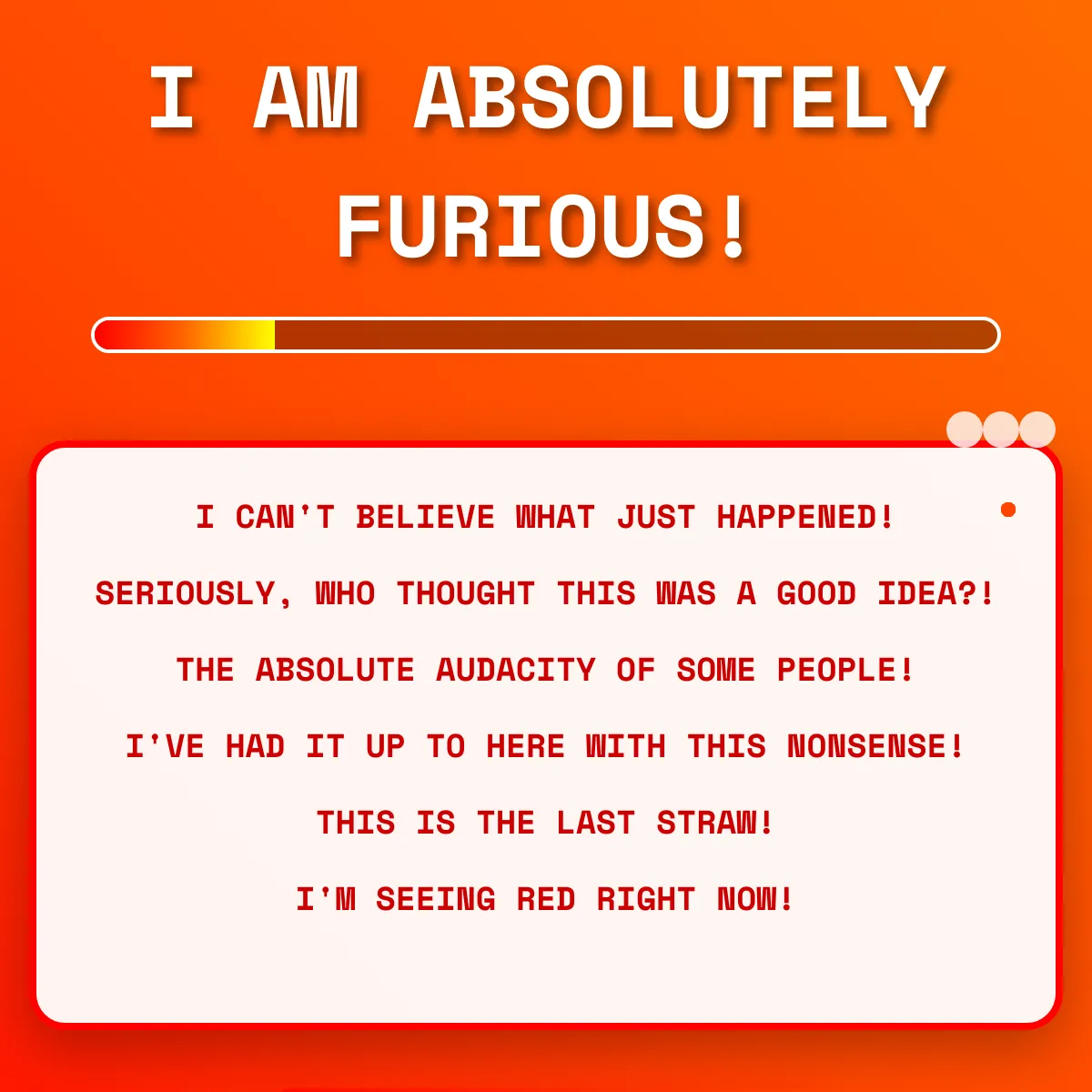 REALLY ANGRY RANT