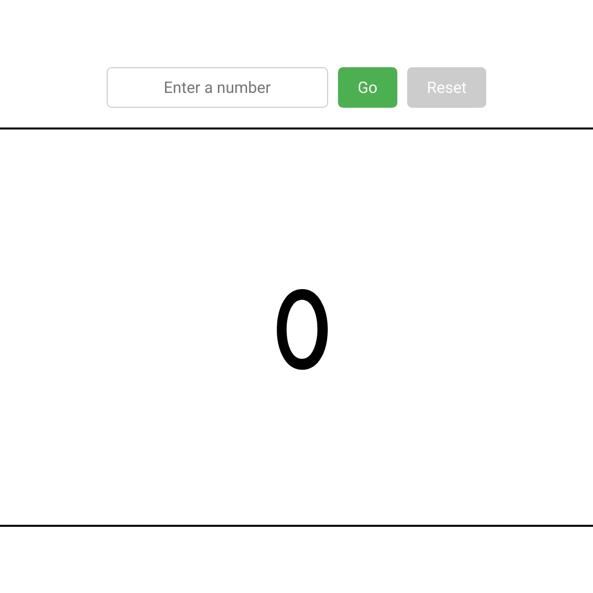 3D Counting Experiment