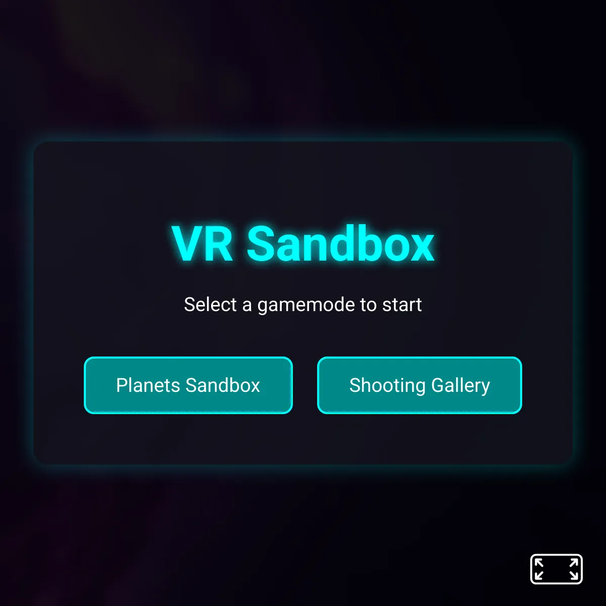 VR Sandbox