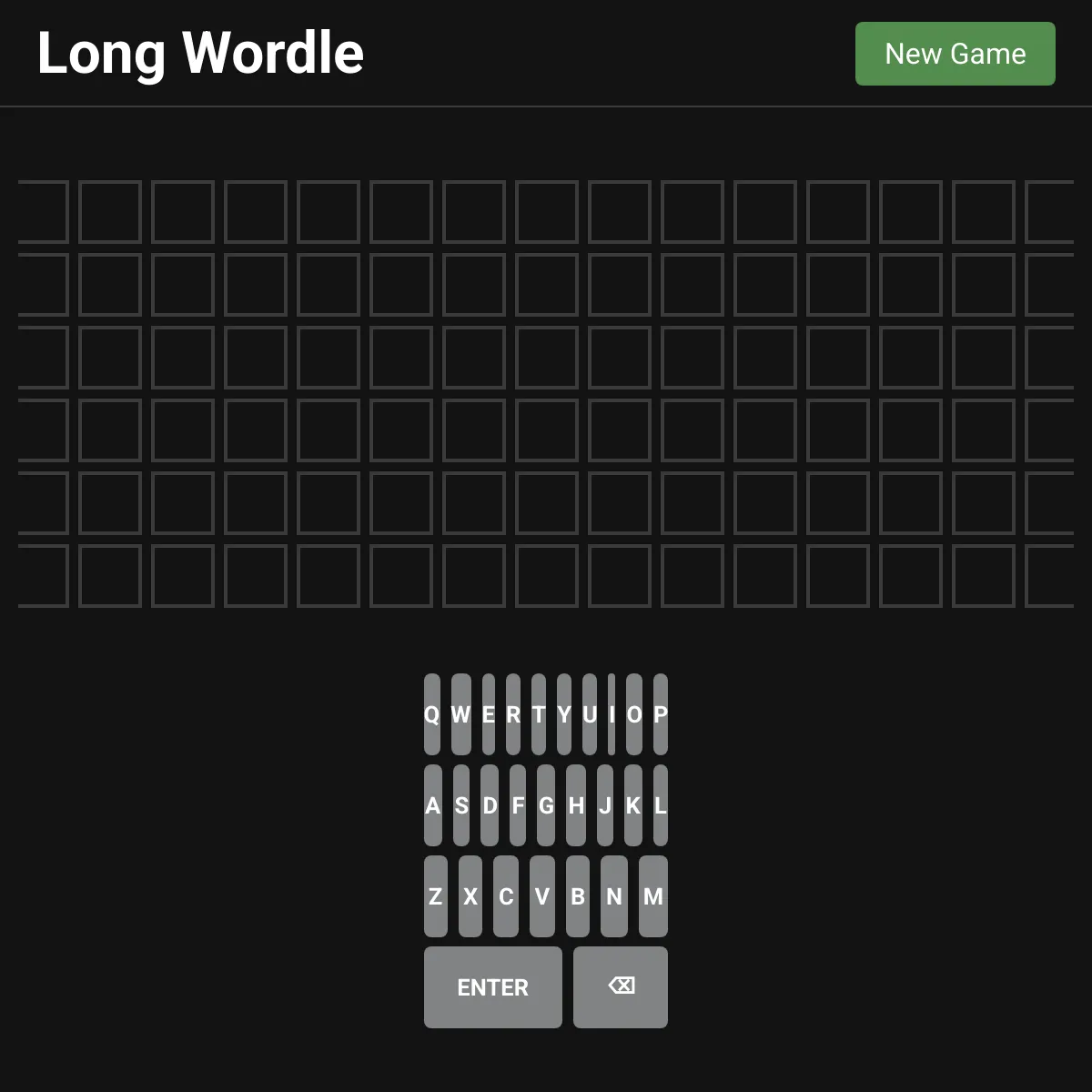 Long Wordle