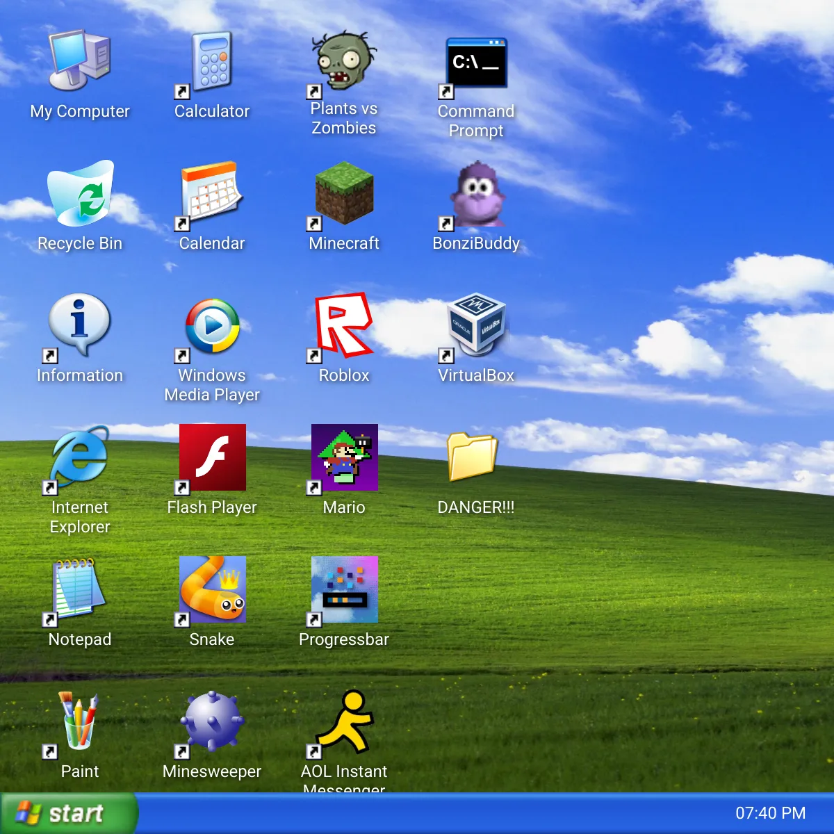 Windows XP Simulator