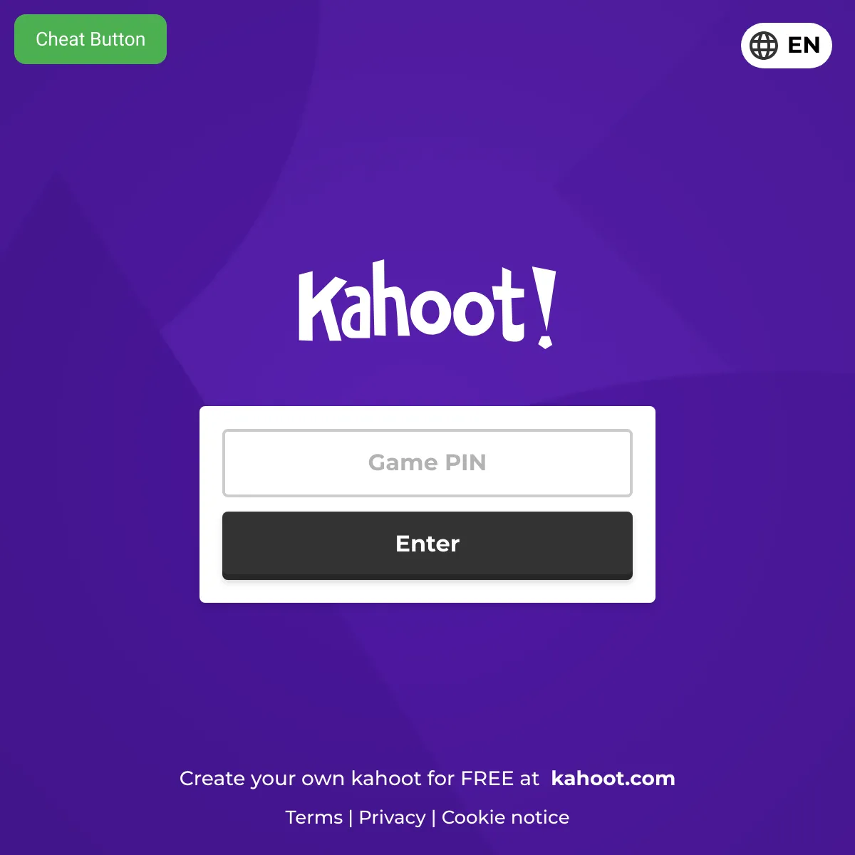 Kahoot! with cheats
