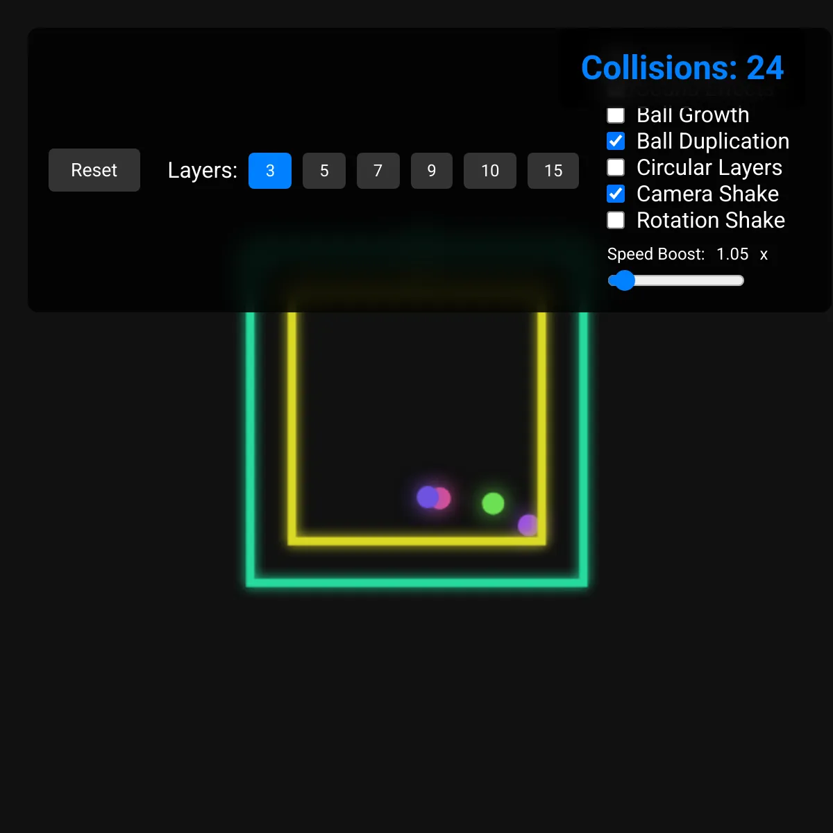 Gravity Ball Simulation