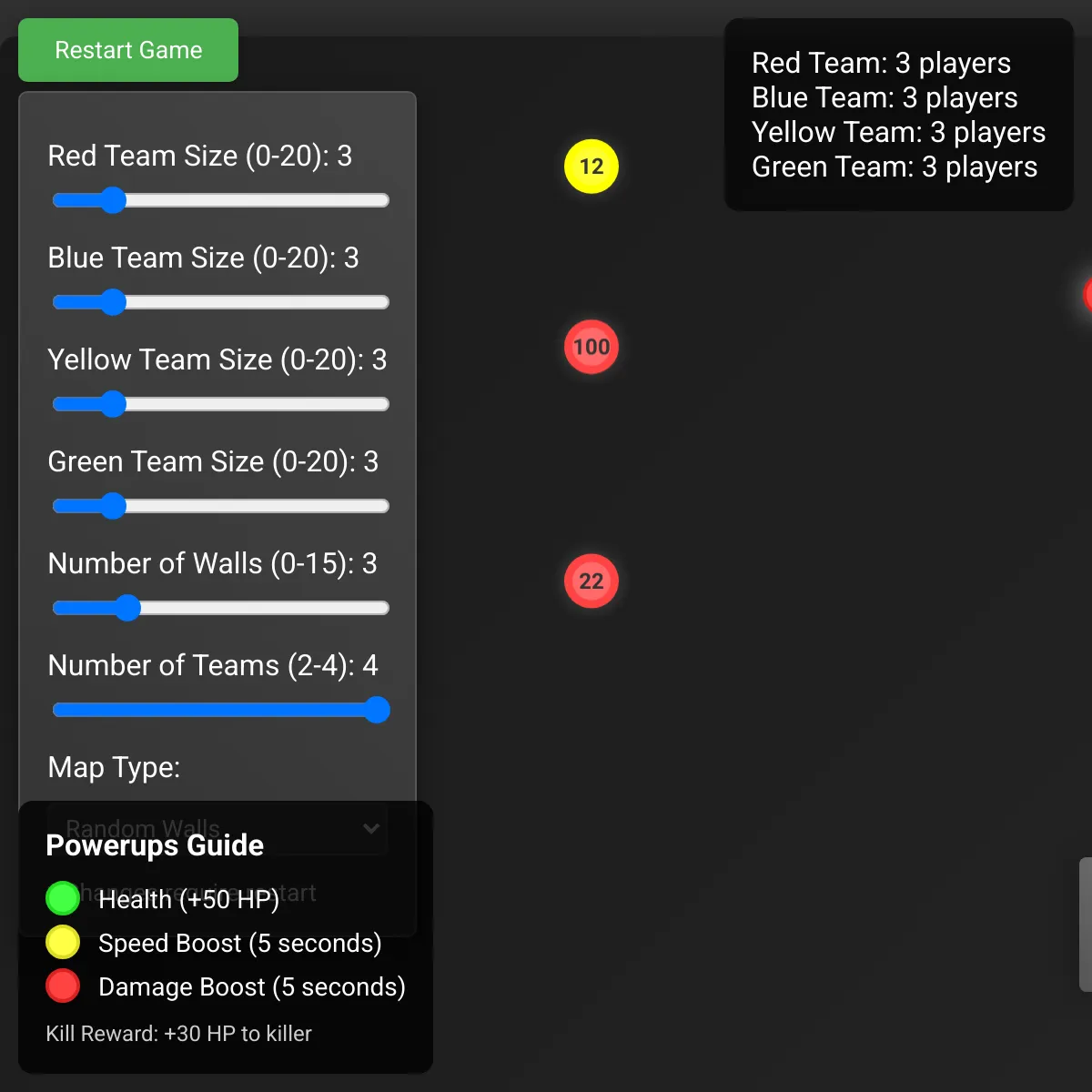 Auto Team Battle Game