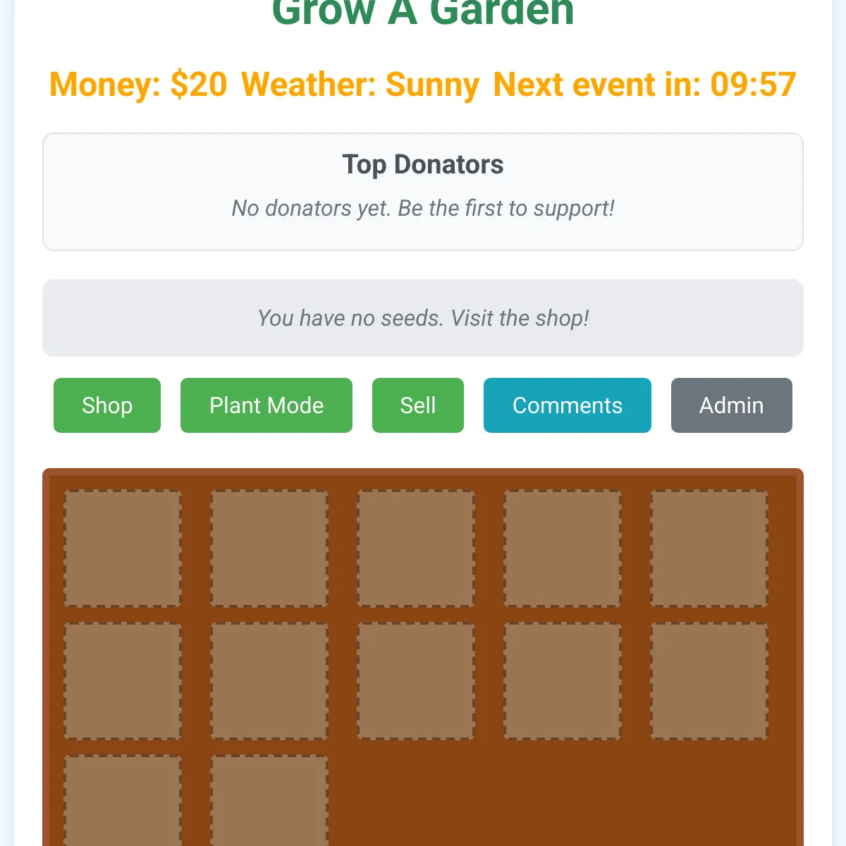 Grow A Garden (titles update)