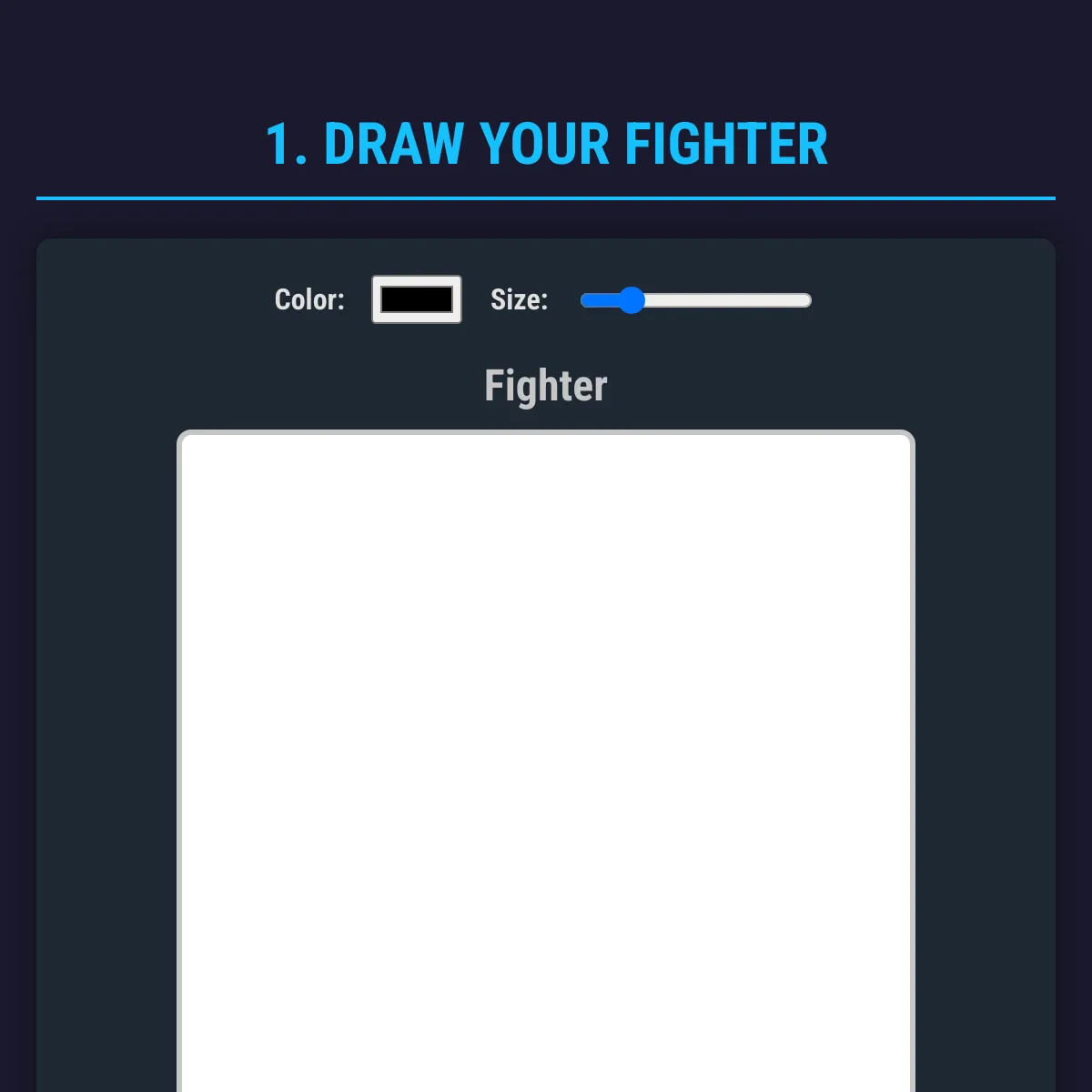 Draw Fighters!