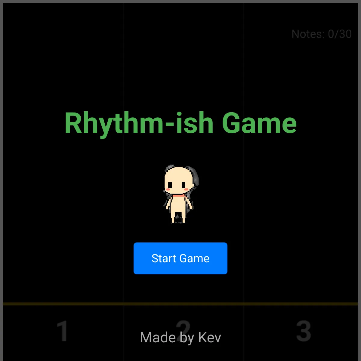 Rhythm-ish Game